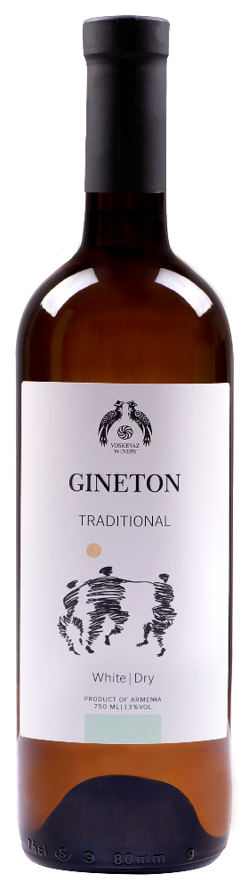 Купить вино Gineton White Dry Караси Коллекшн Ахтанак в Краснодаре